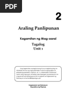 Grade 2 Filipino Module 1 Final | PDF
