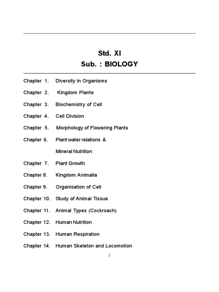 Question Bank Class 11 Biology | PDF | Meiosis | Mitosis