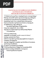 (Tagalog) Mass Guide | PDF