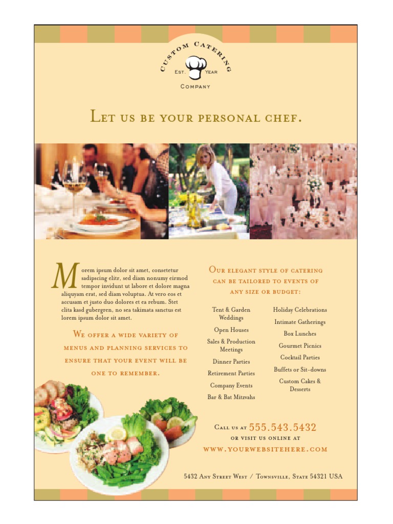 A Tailored Catering Experience: How One Personal Chef Company Creates ...