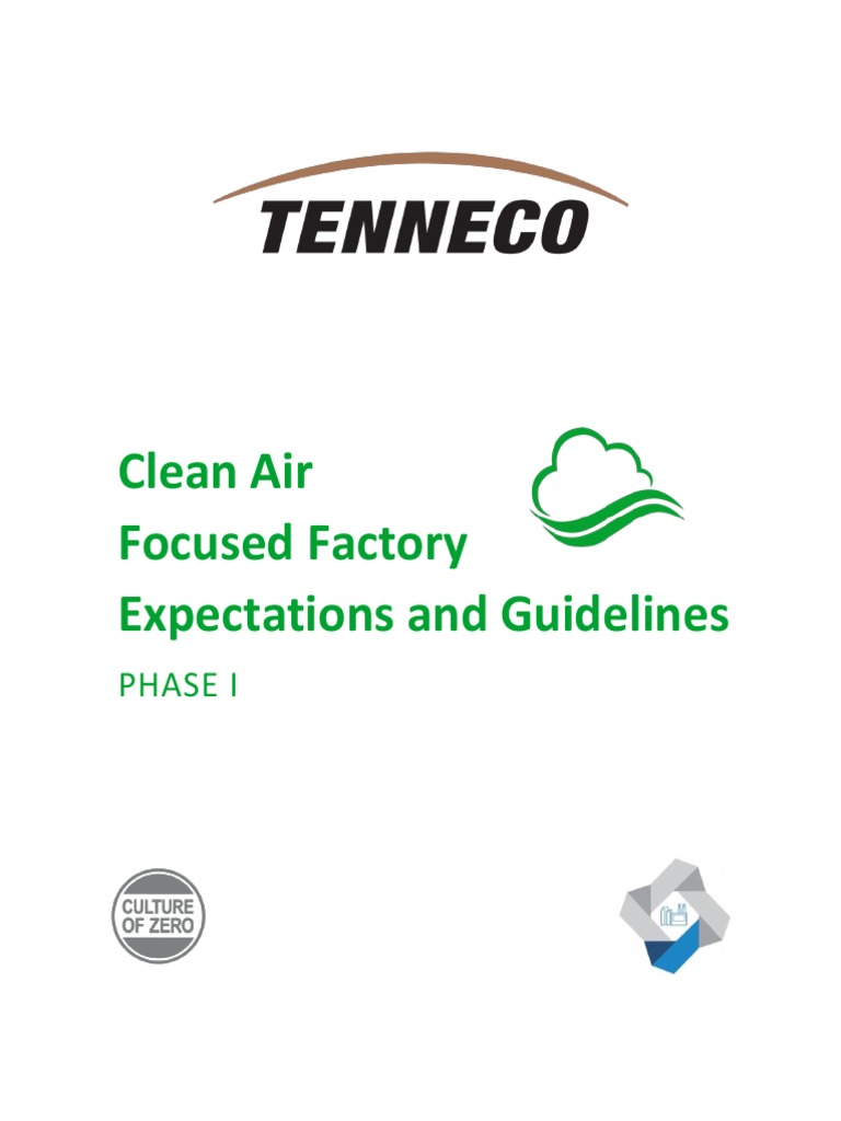 Focused Factory Expectations - Phase 1.revised 092617 | PDF ...