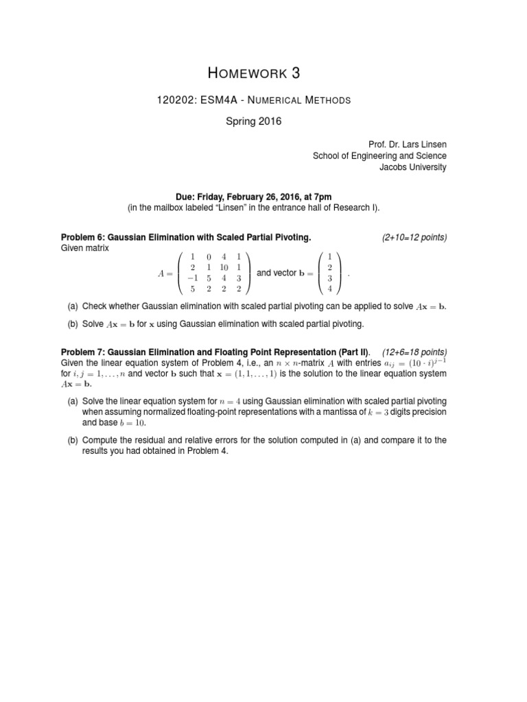 Homework03 PDF | PDF