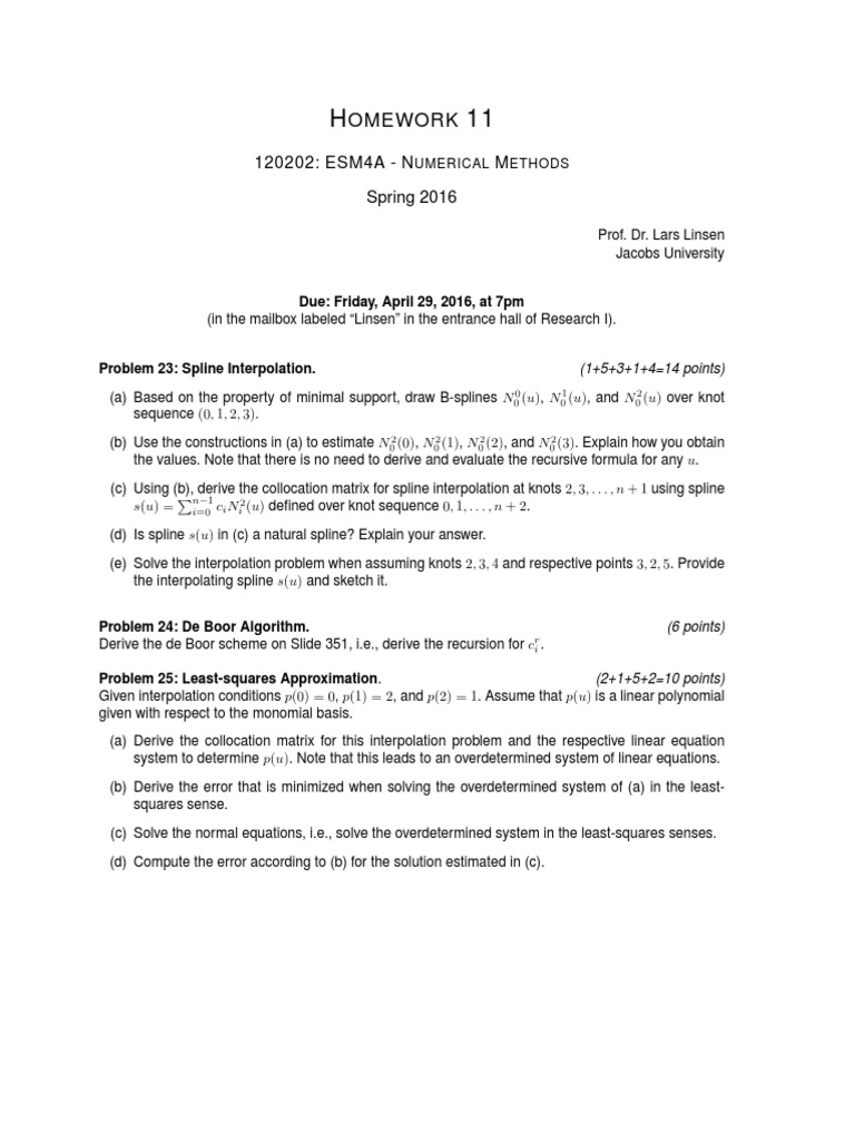 Homework11 PDF | PDF