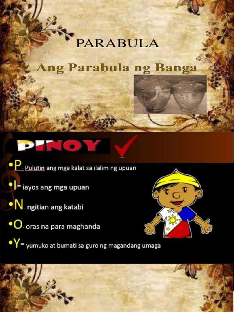 Parabula NG Banga PPP | PDF