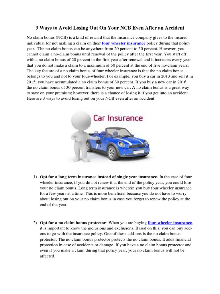 Car Insurance | PDF | Insurance Policy | Vehicle Insurance