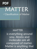 Classification Matter Flow Chart | PDF | Mixture | Homogeneity And ...