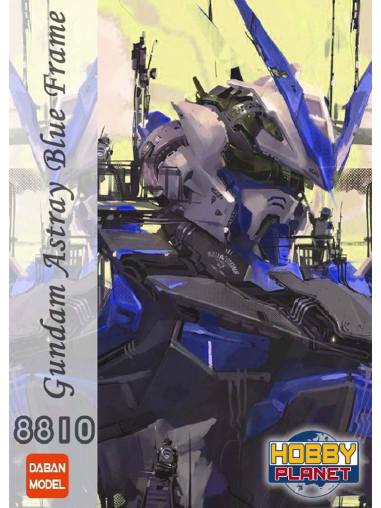 Daban 8810 MG Astray Blue Frame Manual