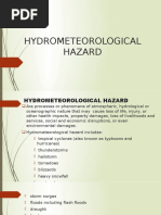 Hydrometeorological Phenomena and Hazards | PDF | Tropical Cyclones | Thunderstorm