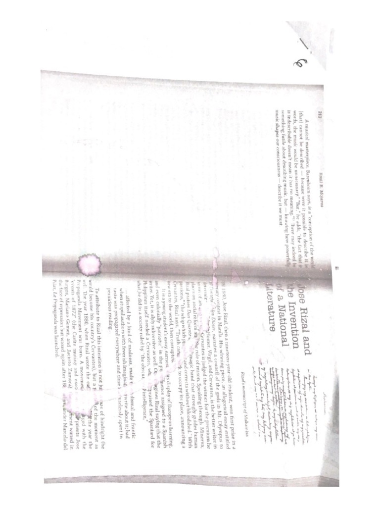 1 Jose Rizal and The Invention of A National Treasure | PDF