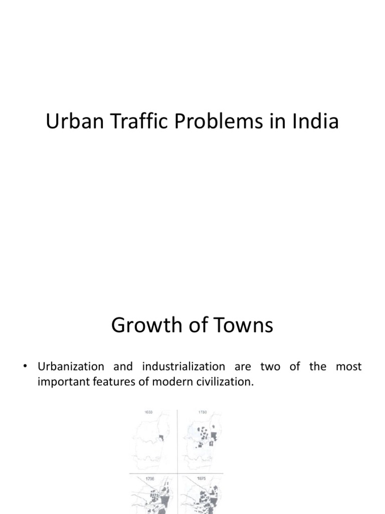 Urban Traffic Challenges in India | PDF | Traffic | Traffic Congestion