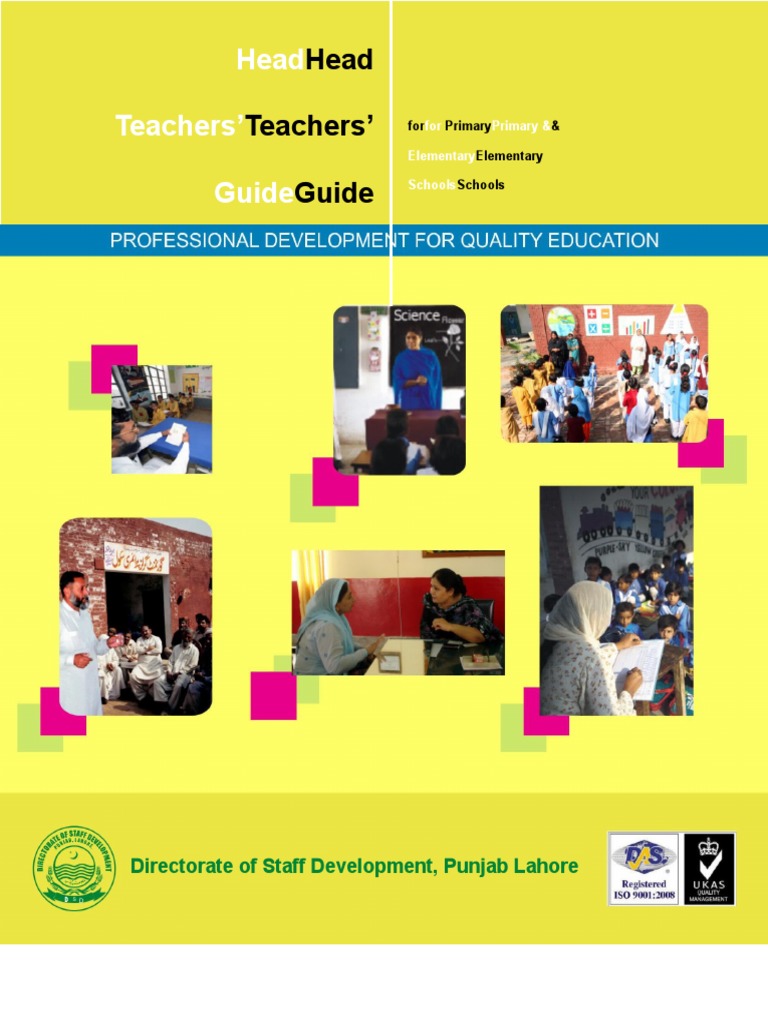 Head Teacher Guide | PDF | Lesson Plan | Teachers