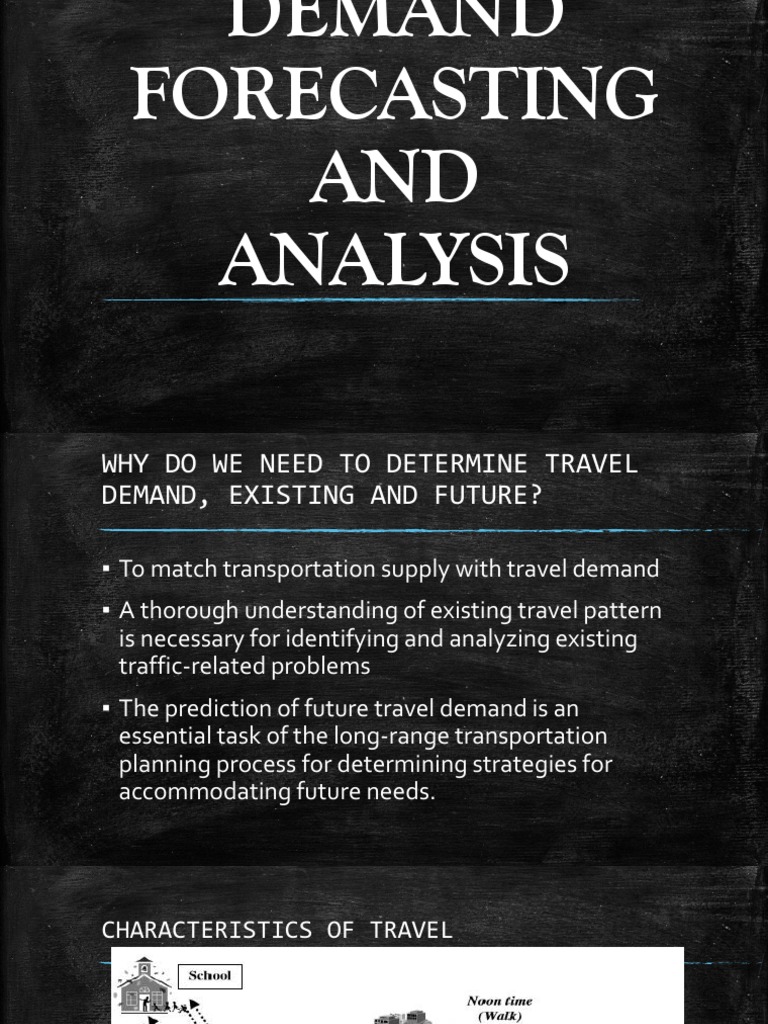 Travel Demand Forecasting | PDF | Transport | Systems Engineering