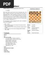 Encyclopedia of Chess Openings | PDF | Chess Openings | Chess