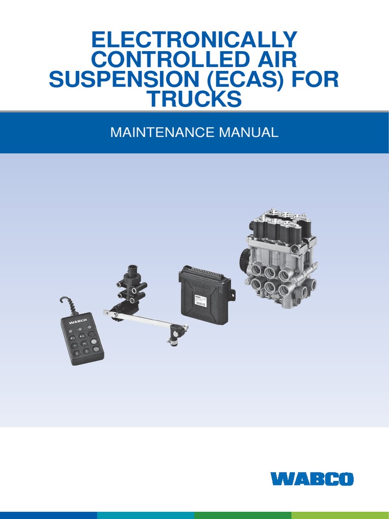 MM36 ECAS Maintenance Manual For Trucks | PDF | Anti Lock Braking ...