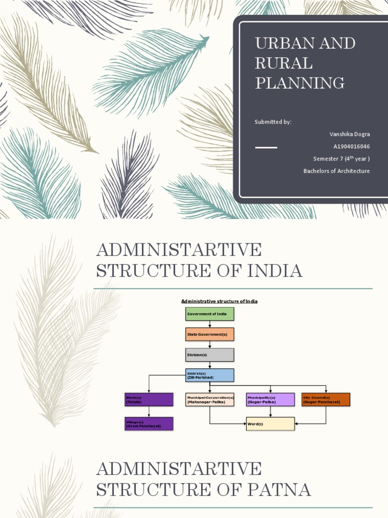 Urban and Rural Planning | PDF | Local Government | Government Of India