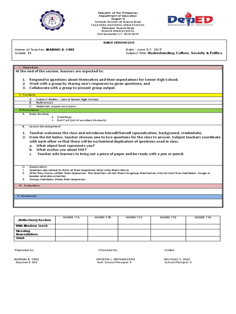 1 June - Week 1 (June 3-7) | PDF | Behavior Modification | Applied Psychology