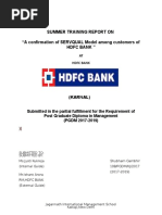 HDFC Bank Vision and Mission Statement | PDF | Banks | Taxes