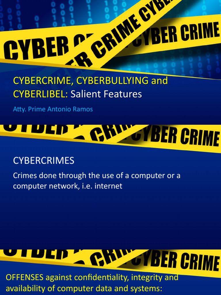 Cybercrime | PDF | Defamation | Cybercrime