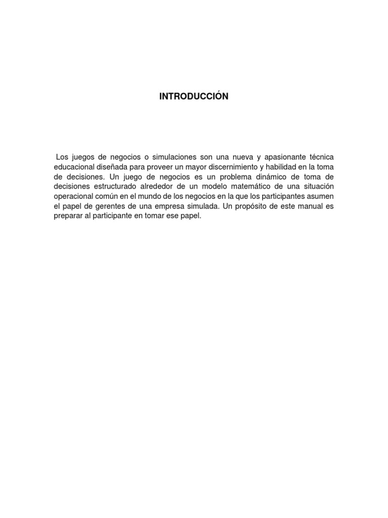 Simulador SIMPRO | PDF | Toma de decisiones | Simulación