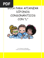 Cuaderno de Articulación Fonema D | PDF | Comunicación oral | Voz humana