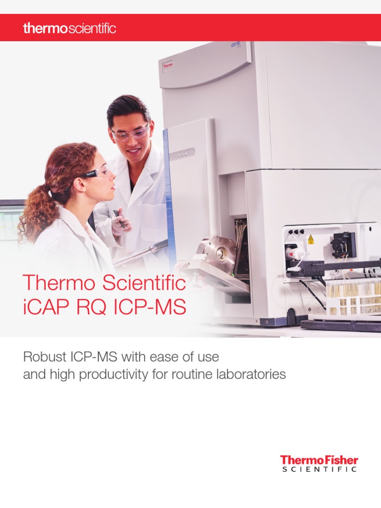 Icp-Ms Icap RQ Catalog | PDF | Automation | Chemistry
