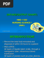3 - Intake Output Chart | PDF