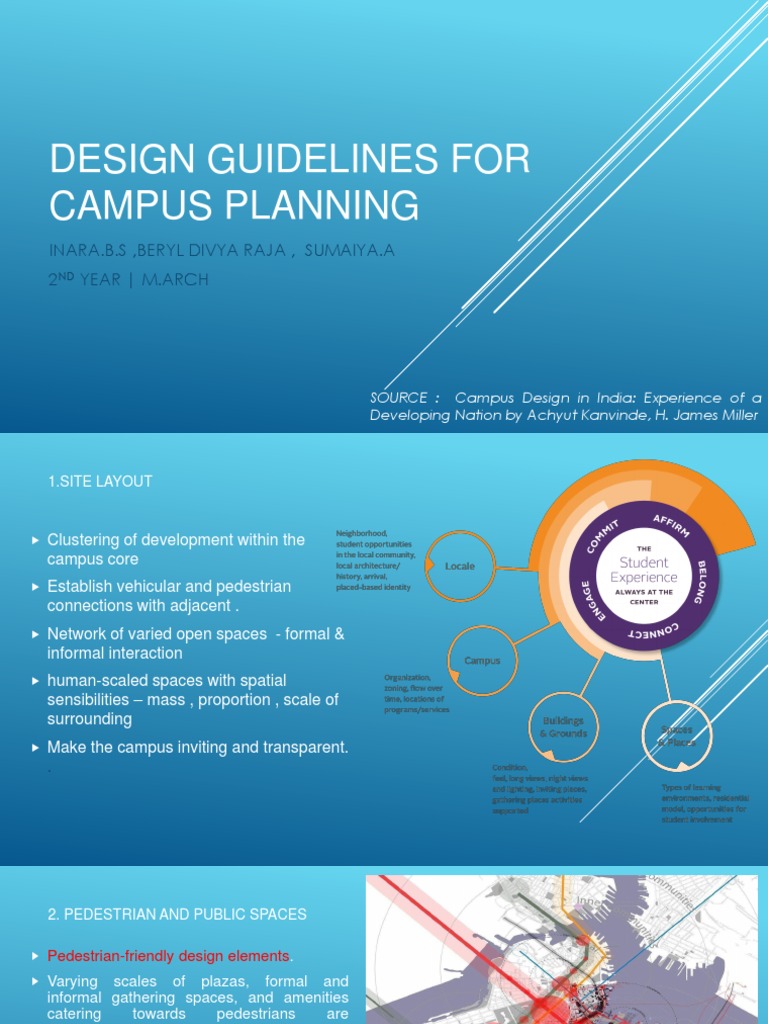 Campus Design Guidelines Overview | PDF | Lighting | Nature