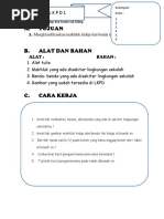LKPD Ipa Kelas Vii Materi Klasifikasi Makhluk Hidup | PDF