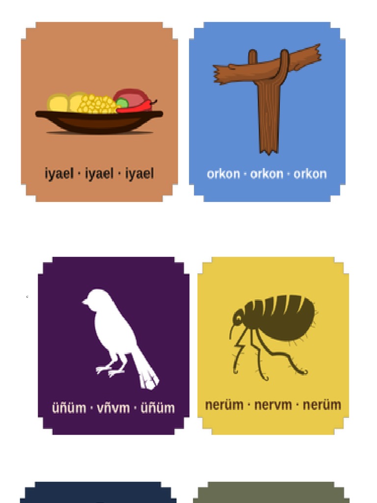 Abecedario MAPUDUNGUN | PDF