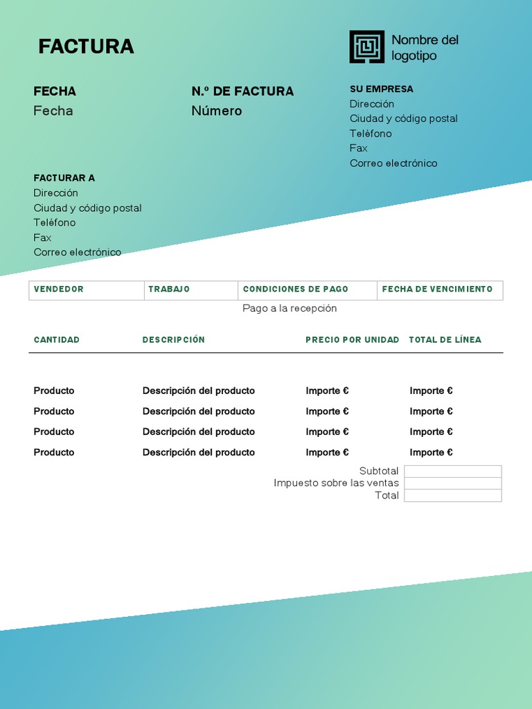 FACTURA Unica PDF | PDF