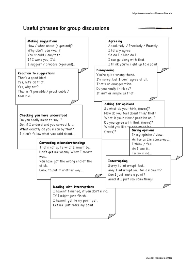 Phrases Used in GD | PDF | Language Arts & Discipline | Self-Improvement