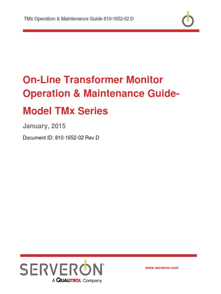 DGA - Serveron, Guia de Operacion & Mantenimiento | PDF | Gas ...