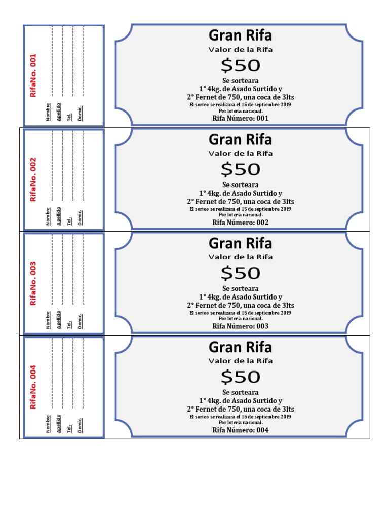 Modelo de Rifa | PDF | Business
