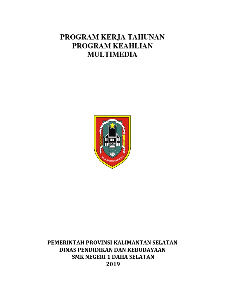Program Kerja Multimedia 2019 | PDF