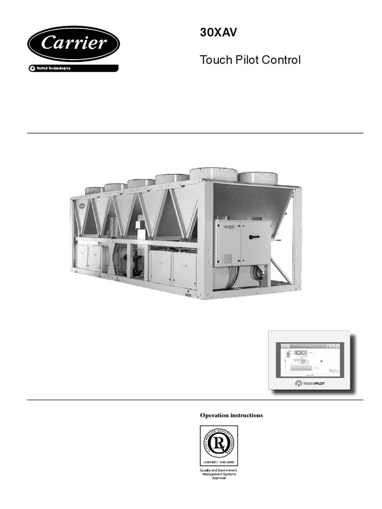 Touch Pilot Control: Operation Instructions | PDF | Switch | Menu ...