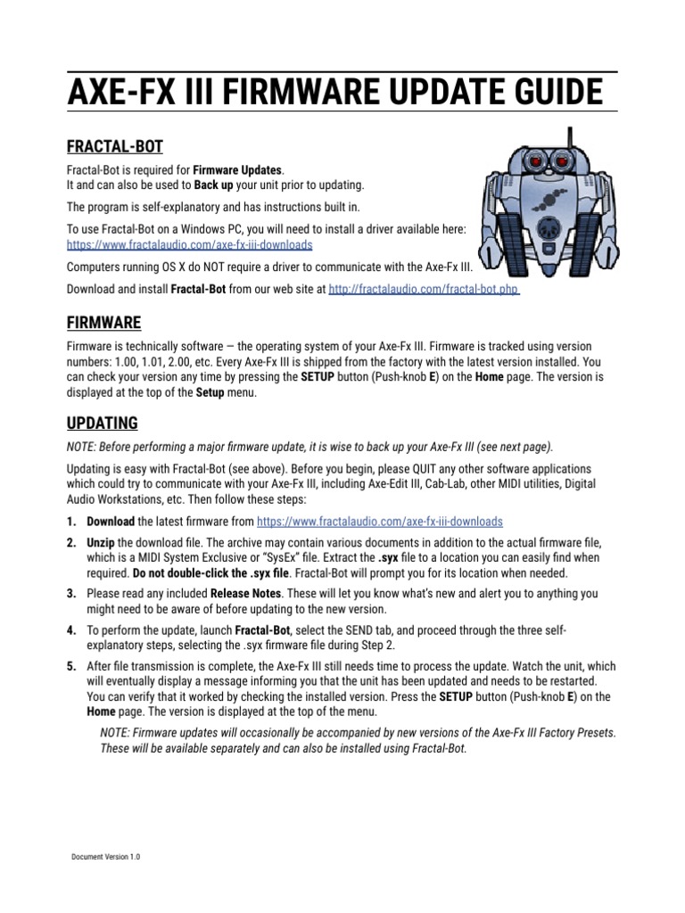 README Firmware Update Guide PDF | PDF | Booting | Operating System
