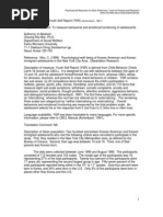 SAFE T Protocol W C SSRS and Columbia Risk and Protective Factors ...