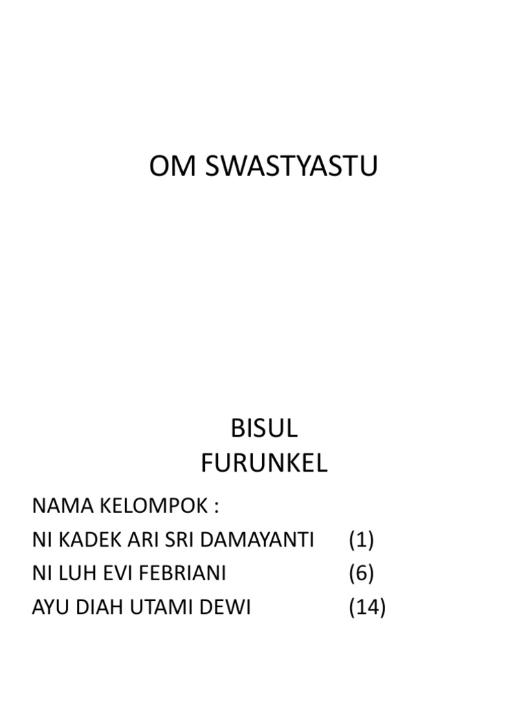 Bisul | PDF | Sains & Matematika