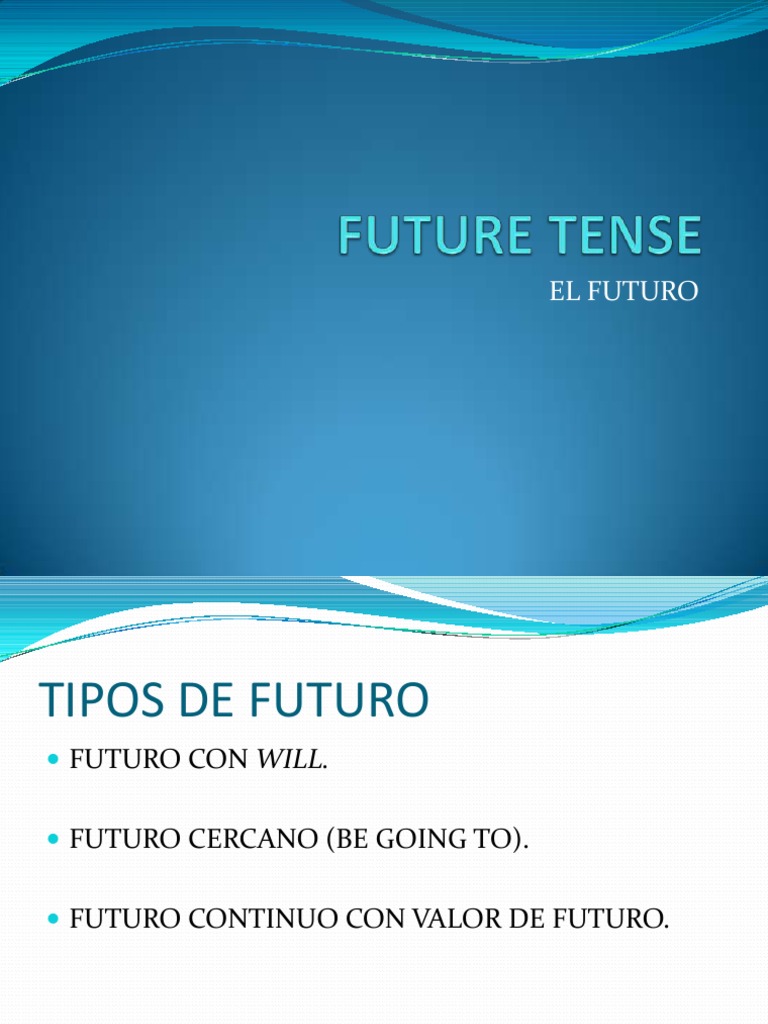 Uso del Presente Simple en Futuro | PDF