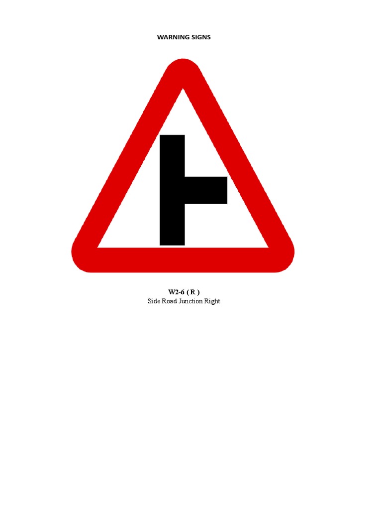 Road Signs Philippines | PDF | Decorative Arts | Land Transport