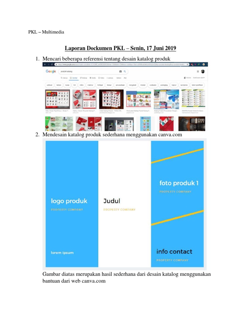 Laporan LogBook PKL | PDF