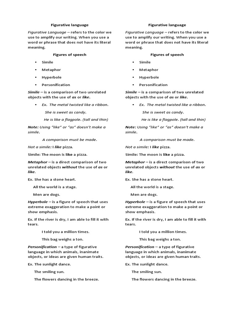 Understanding Figurative Language | PDF | Anthropomorphism | Metaphor