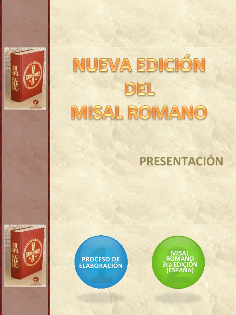 Misal | Descargar gratis PDF | Misa (liturgia) | Comportamiento ...