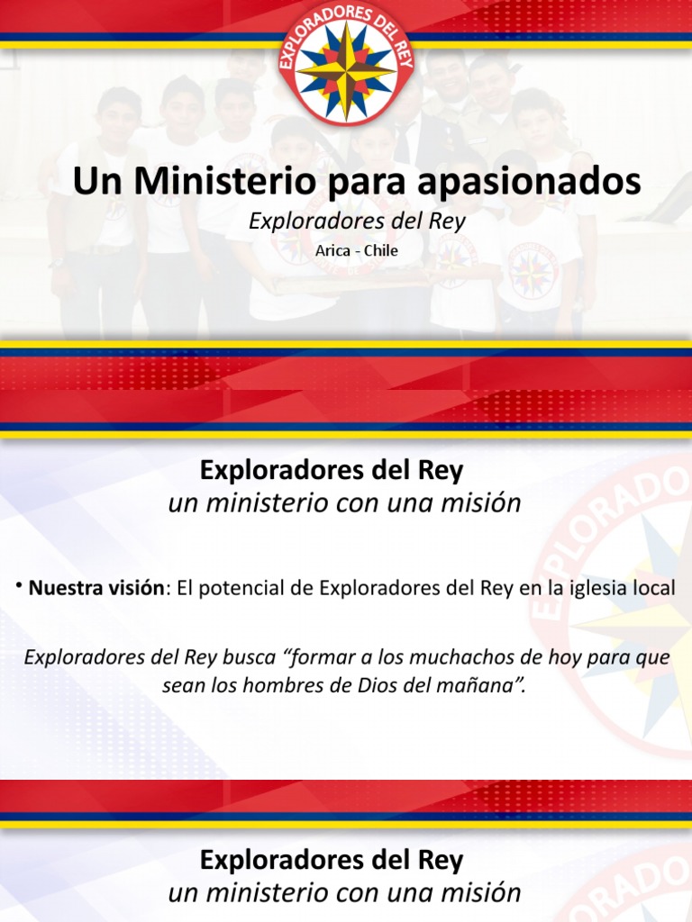 Exploradores Del Rey - Quienes Somos | PDF