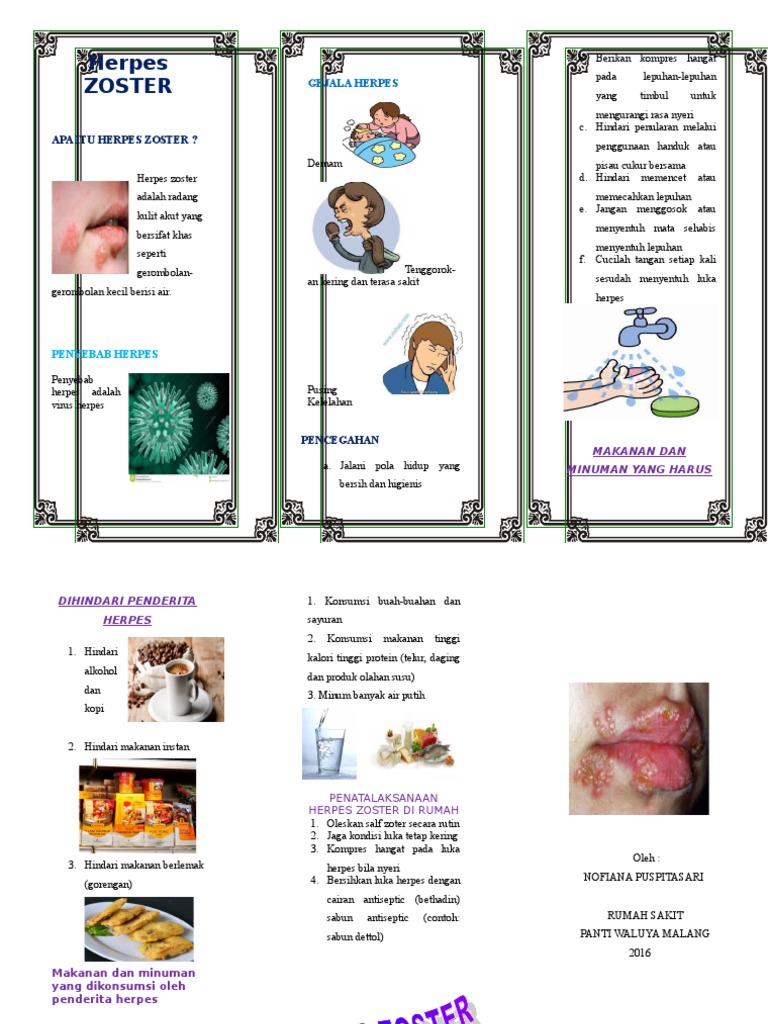 Leaflet Herpes | PDF