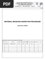 Example MDR Procedure | PDF | Specification (Technical Standard) | Welding