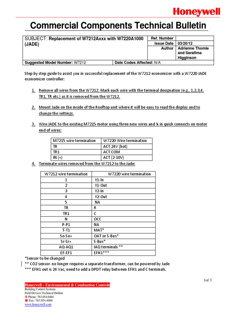 Commercial Components Technical Bulletin: Subject | PDF | Manufactured ...