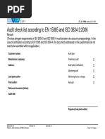 Audit Check list-PED | PDF | Audit | Quality Management System