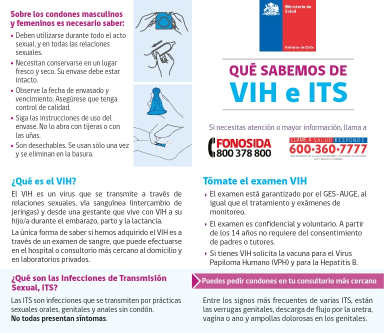 Diptico Vih Its | PDF