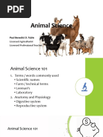 Module 2 - COMMON TERMINOLOGIES IN ANIMAL SCIENCE | PDF | Sheep | Chicken